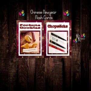 Chinese New Year - Flash Cards - Digital Download - Print From Home ...