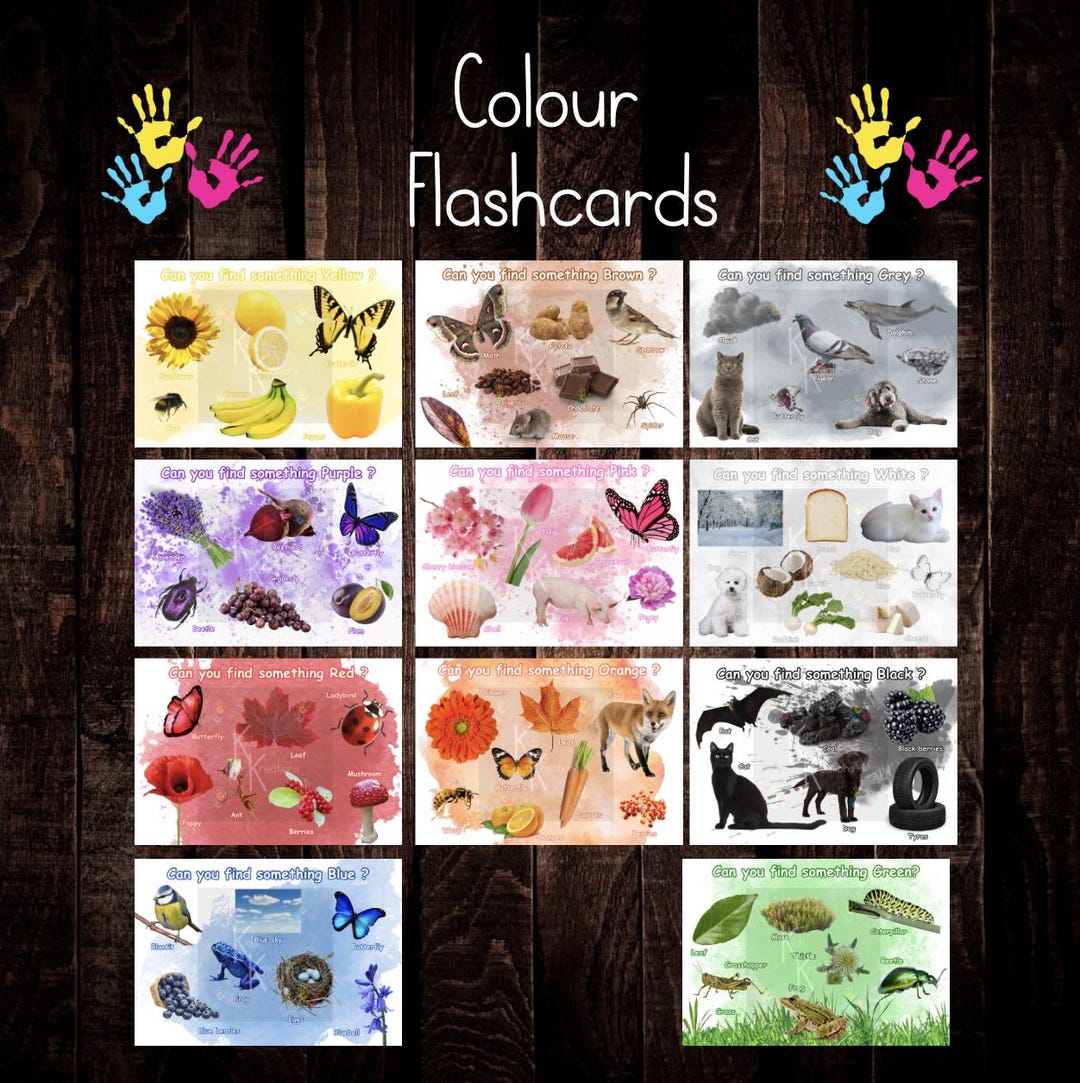 Colour Posters - Print From Home - Early Years - Printable - Preschool ...