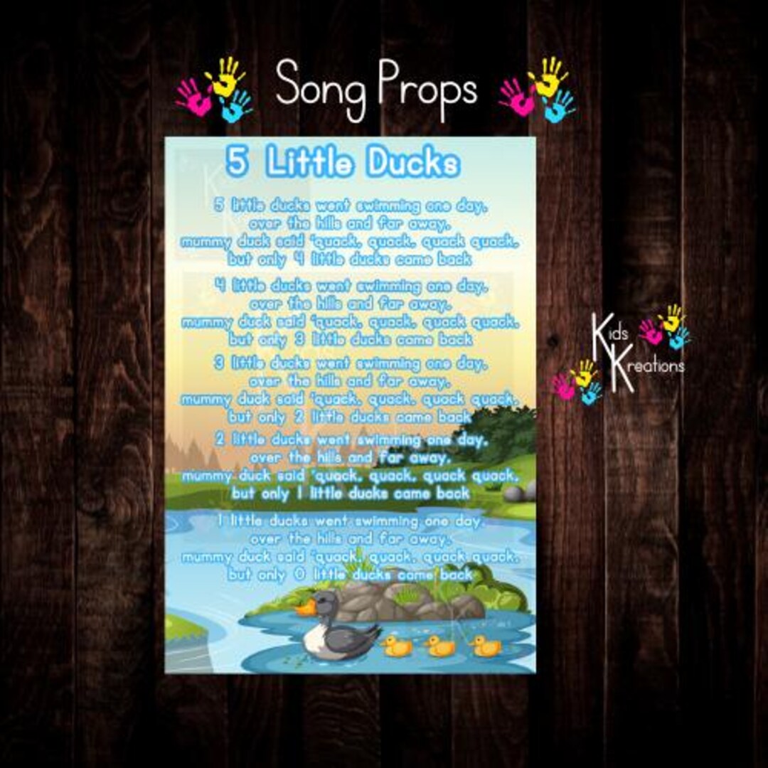 Nursery Rhyme Poster - A4 - Printable - Digital Download - Early Years ...
