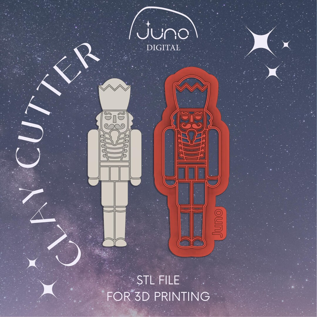 Nutcracker Clay Cutter | STL | Digital File for Clay Cutter - Etsy
