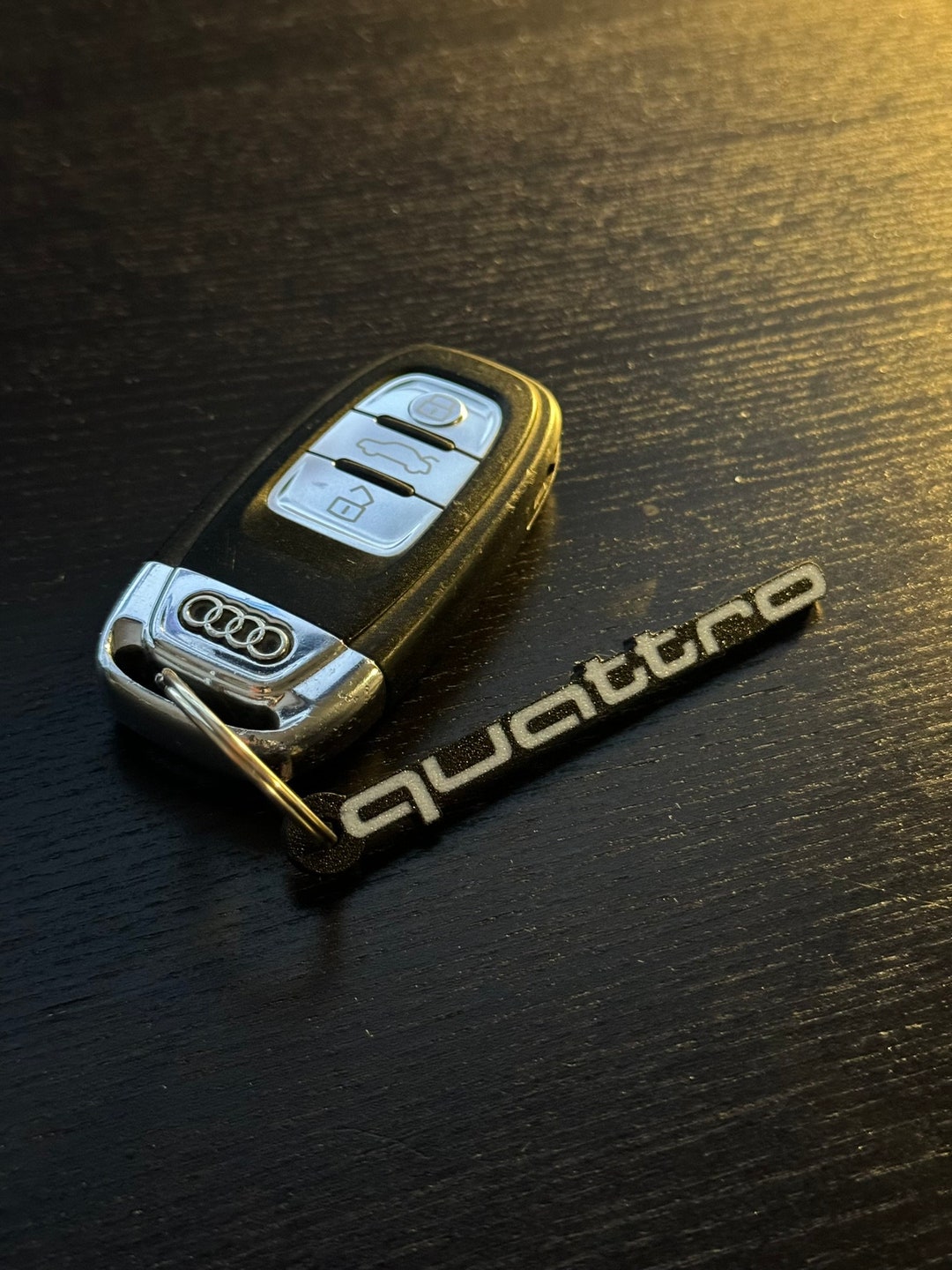 Audi Quattro Logo Keychain Rs3 Rs4 Rs5 Rs6 Rs7 Rsq8 A4 A5 A6 A7 A8 - Etsy