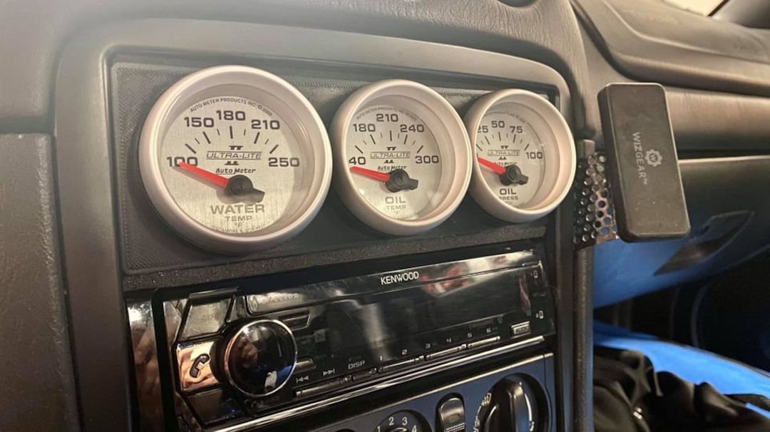 Miata NA/NB Single-din Triple 52mm Boost Gauge Panel - Etsy
