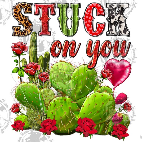 Stuck on You Cactus - Etsy