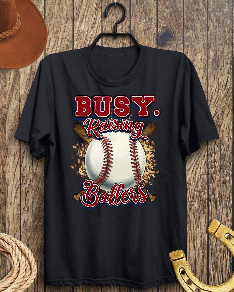 Busy Raising Ballers Png Sublimation Design Download Sport - Etsy