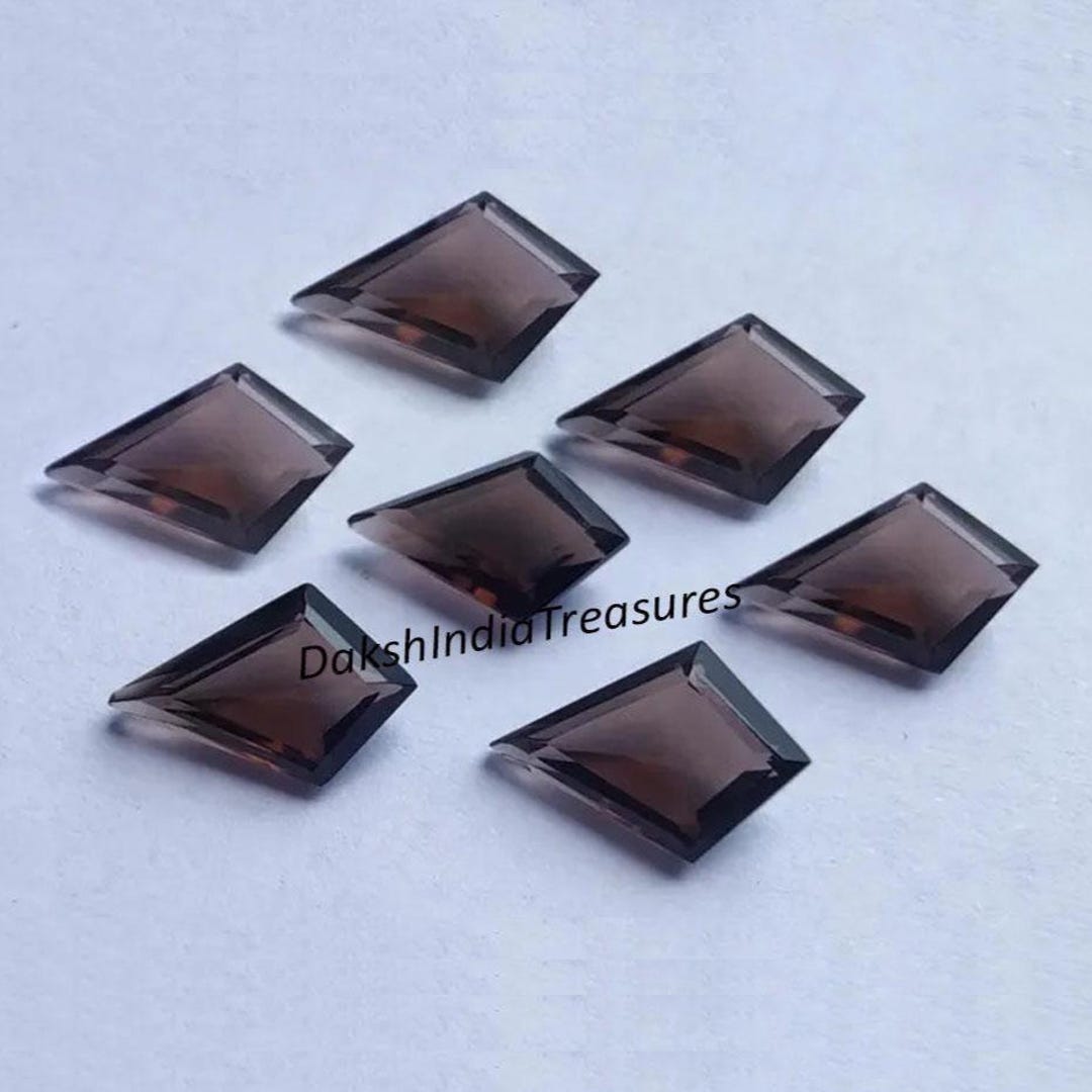 Natural AAA Smoky Quartz Kite Shape Cut Size 5X8MM to 15X20MM Smokey ...