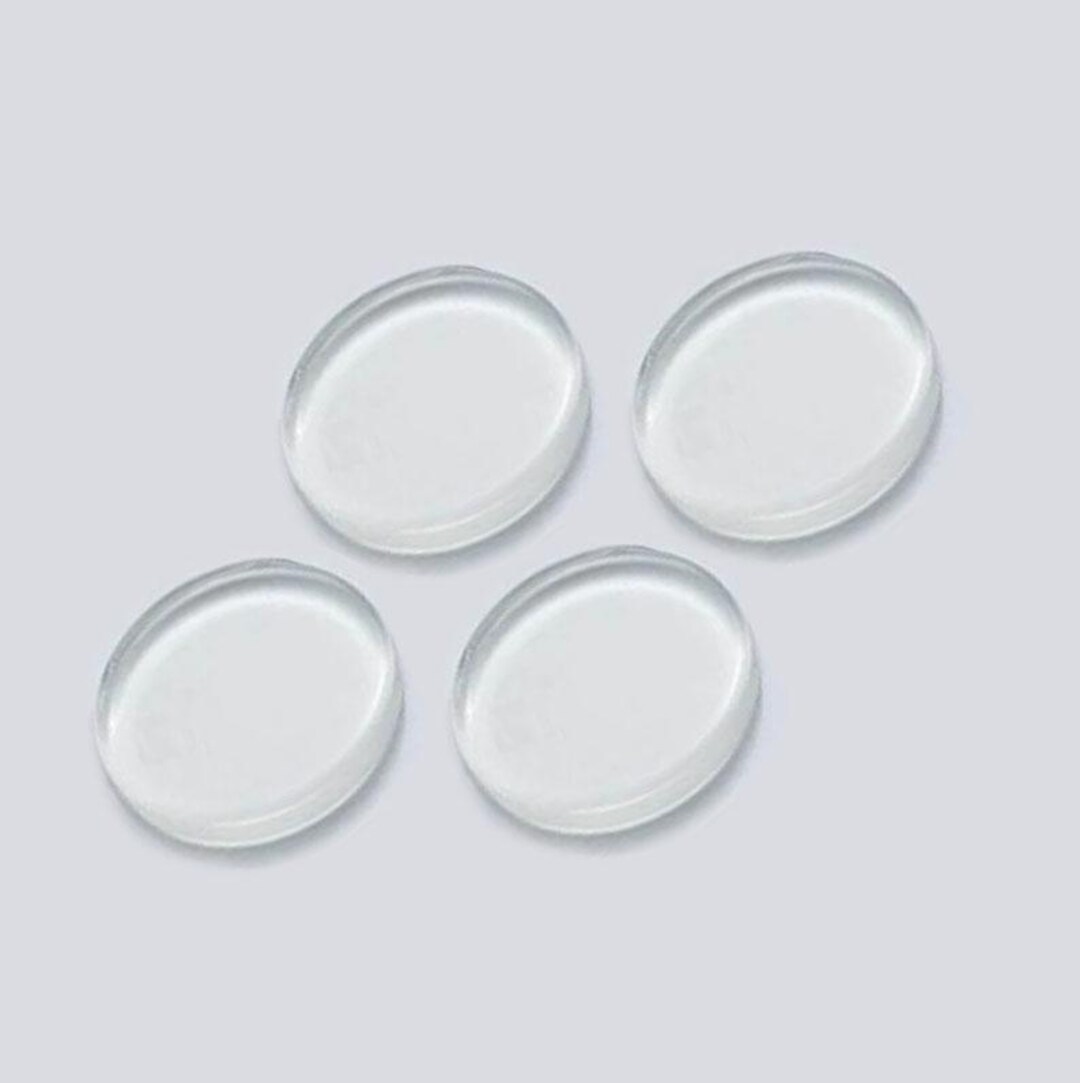 AAA Natural Rock Crystal Quartz Coin Shape Cabochon 5X5MM To15x15mm ...