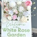 Flower Box Welcome Sign - Wedding Decoration Party Flowers Set Acrylic ...