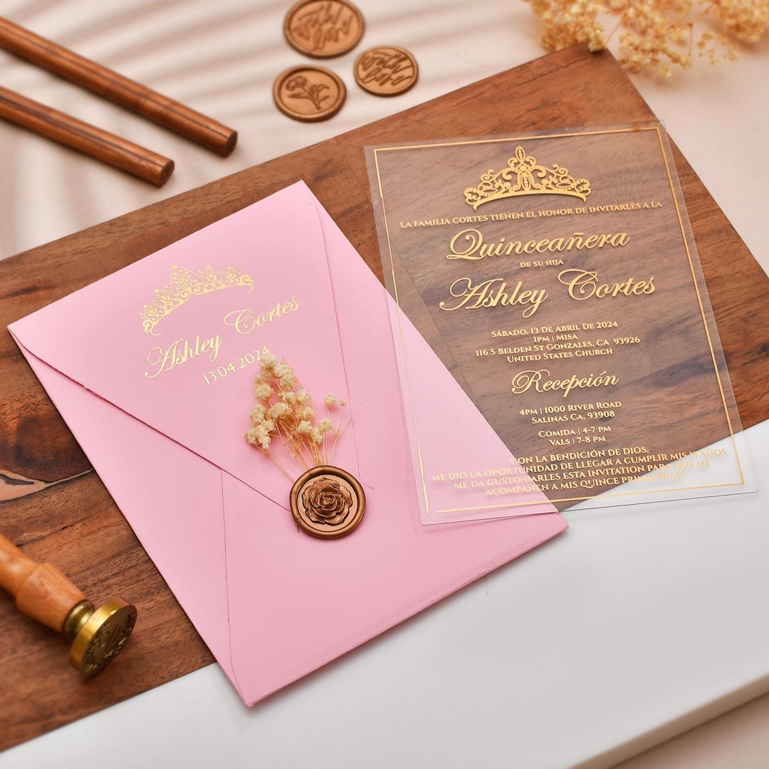 XV Anos Invitation, Quince Invitation, Princess Invitation, Sweet ...