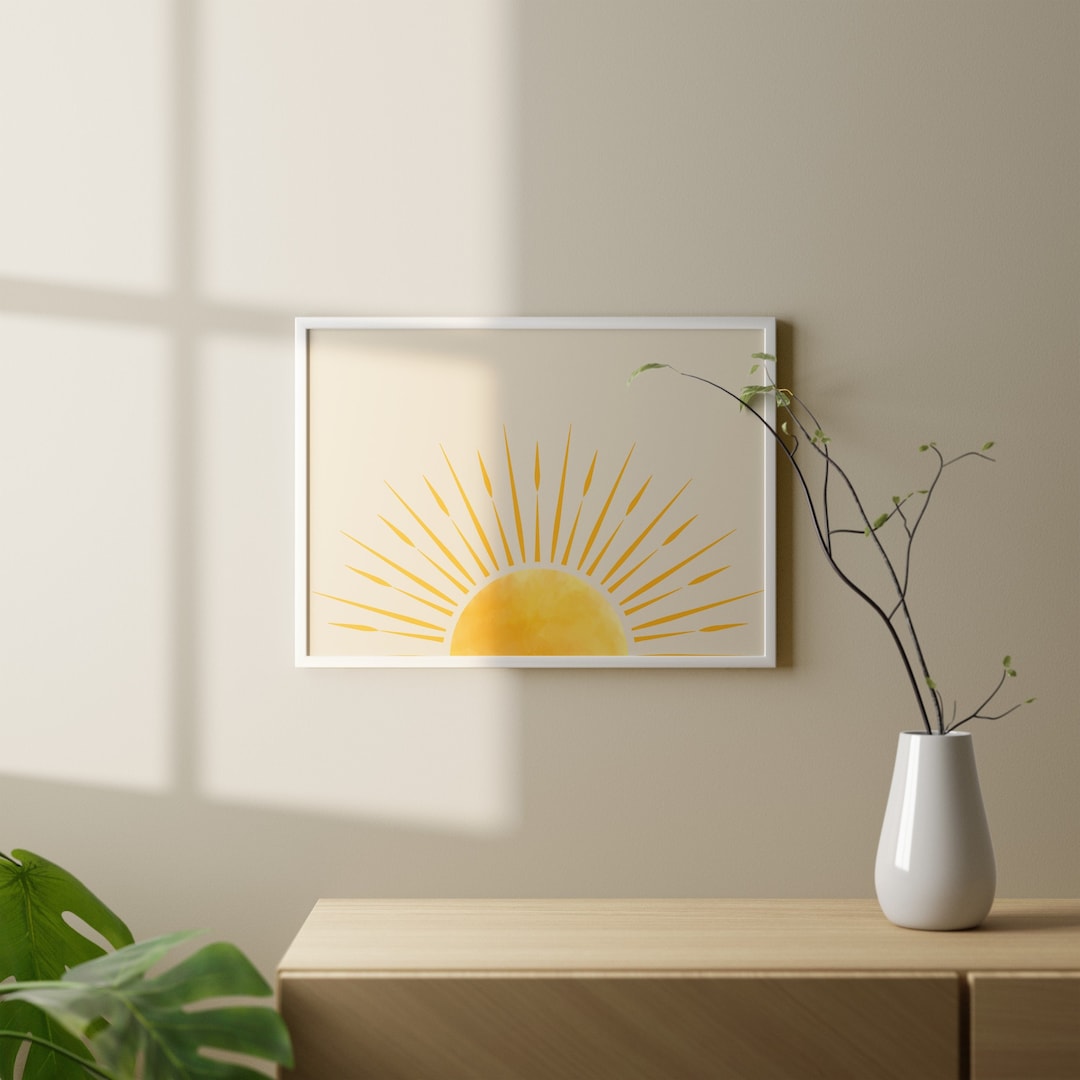 Vastu Frame | Sun Portrait for Vastu | Sunrise Portrait | Picture of ...
