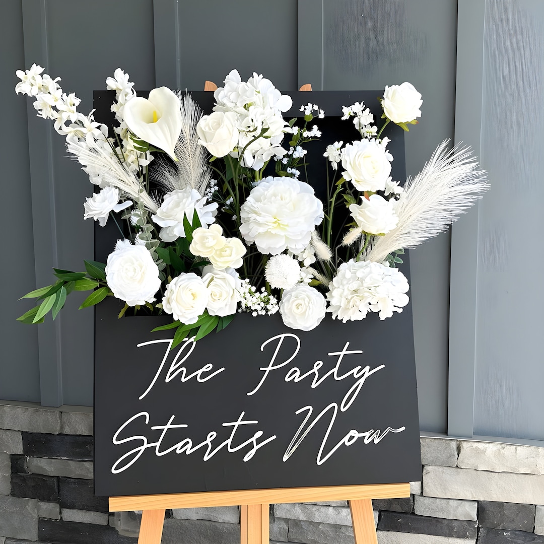 Party Welcome Sign, Acrylic Party Decor Welcome Sign, Event Decor ...