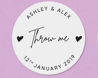 Custom Monogram Envelope Seal Clear Monogram Sticker - Etsy