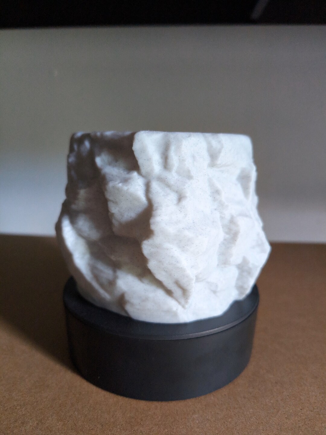 Rock Style Plant Pot | 3D Printed Natural Stone-look Planter for Indoor ...