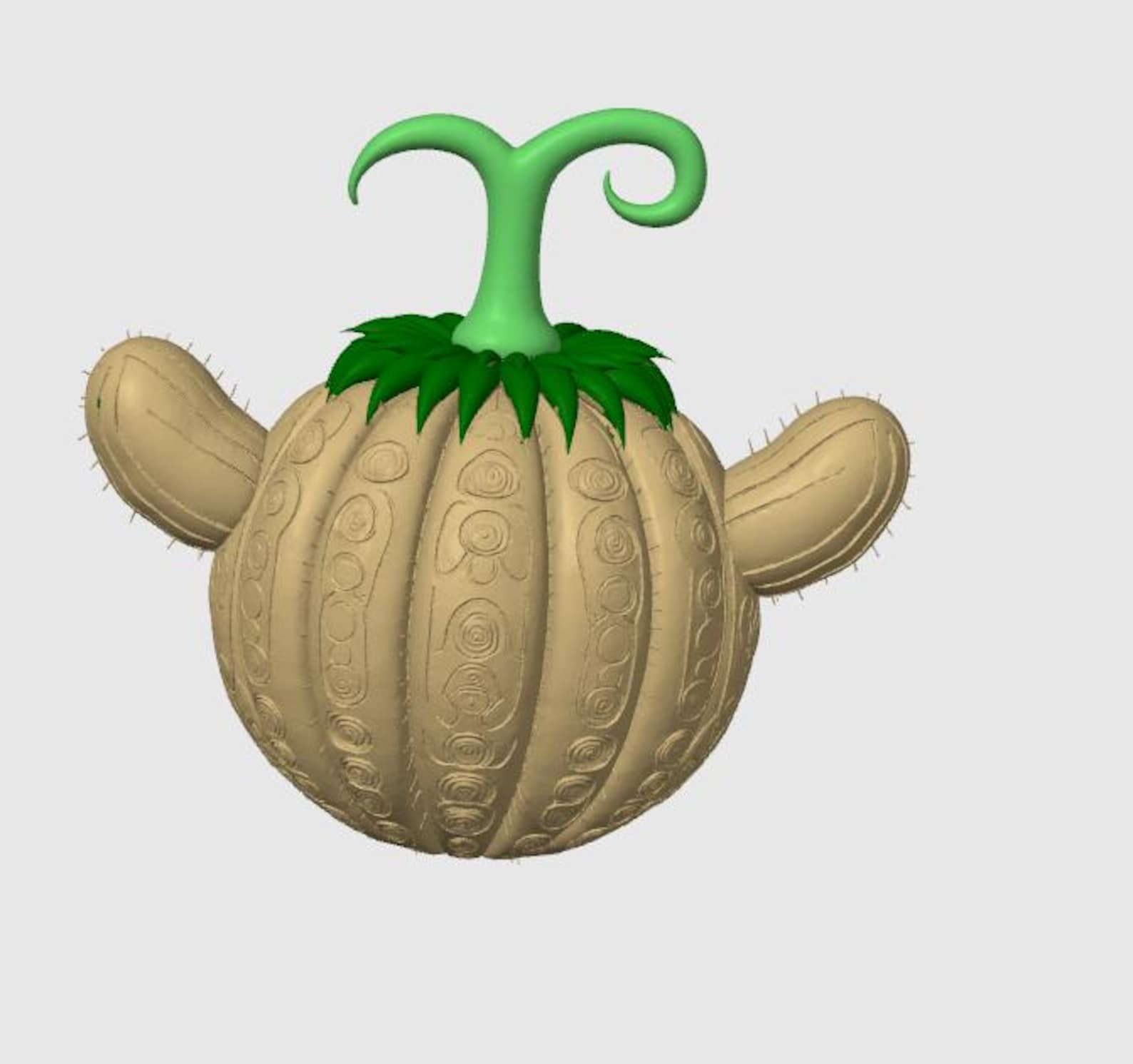 Suna Suna No Mi Devil Fruit STL | Sand Sand Fruit Crocodile 3D Model ...