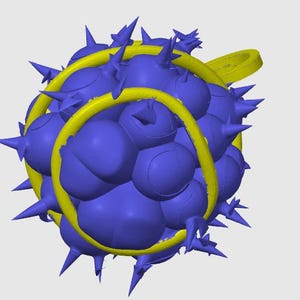 Jiki Jiki No Mi Devil Fruit STL | Magnet Magnet Fruit Eustass Kid 3D ...