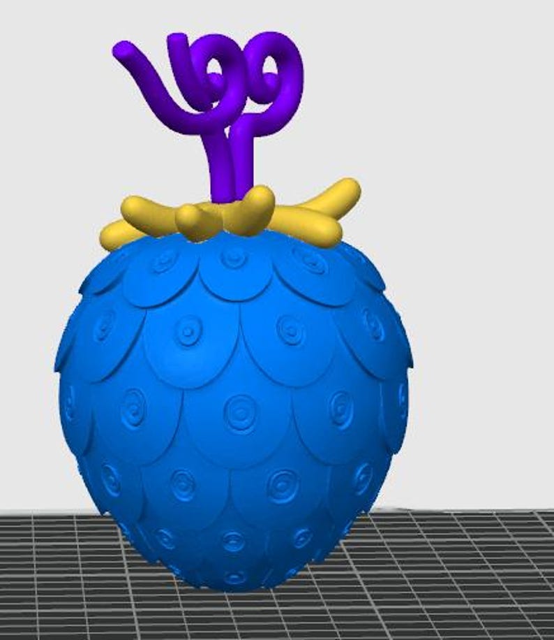 Kaido Devil Fruit STL | Afdrukbare anime-prop uit één stuk - Etsy Nederland