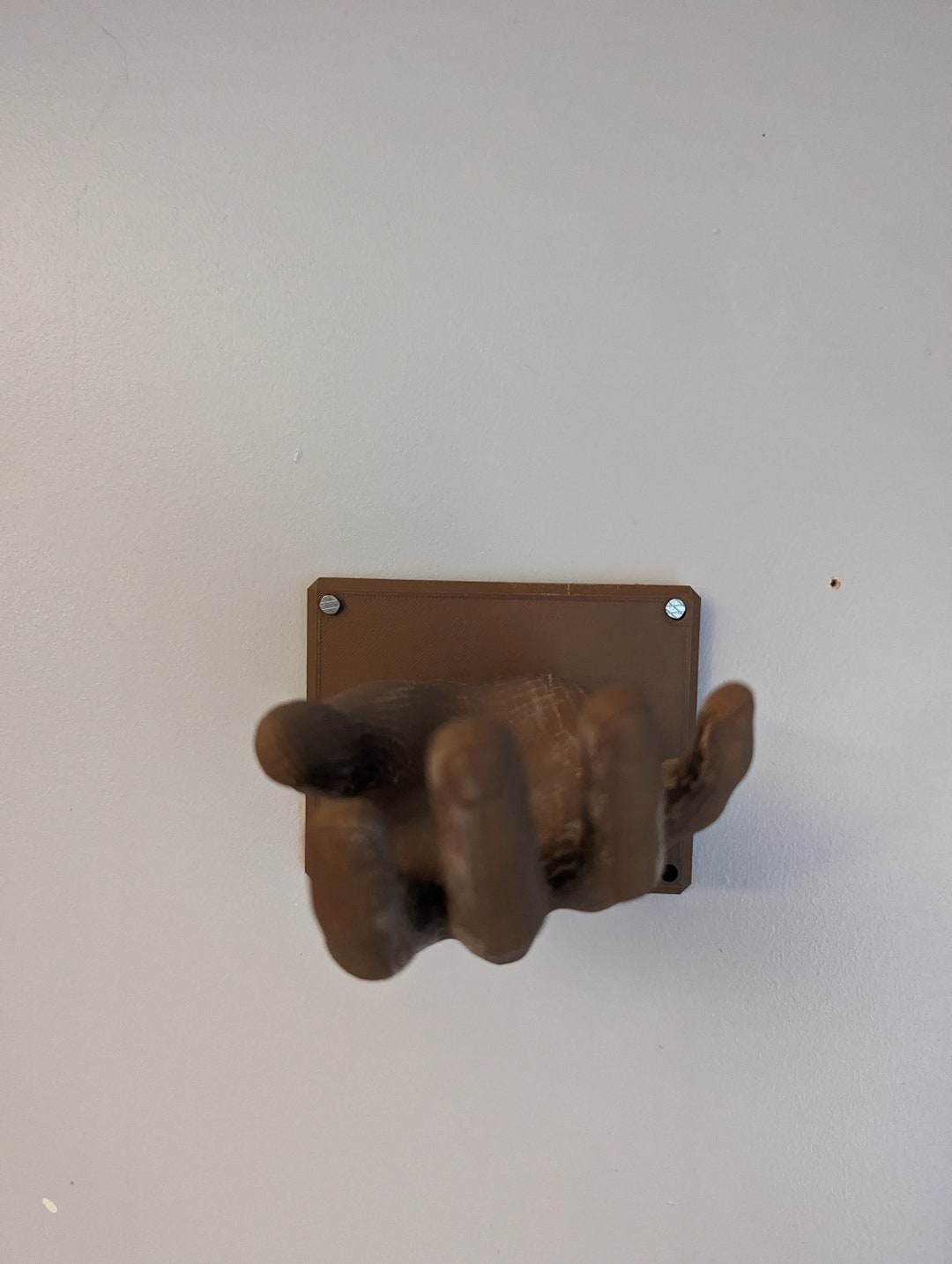 3D Printed Hand Wall Hanger - Etsy