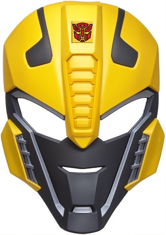 Transformers Bumblebee Mask Template