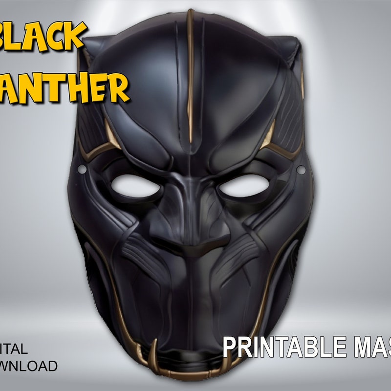 Black Panther Mask - Etsy