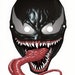 Venom Mask| Spiderman Venom Mask | A4 Size Ready to Print | Digital ...