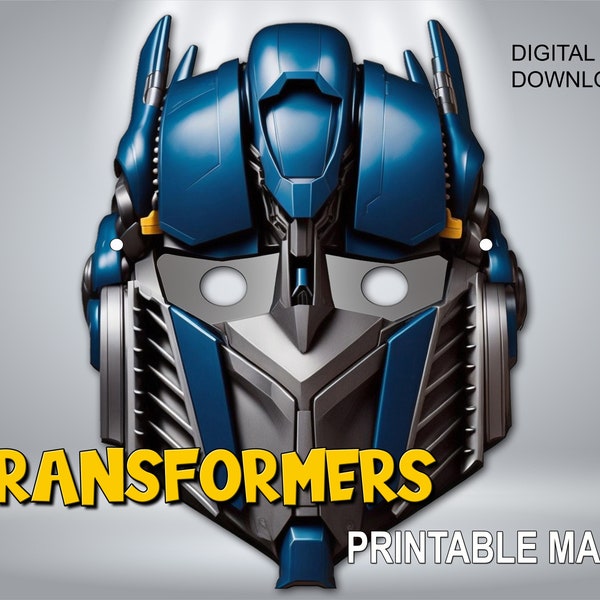 Transformer Mask - Etsy Canada