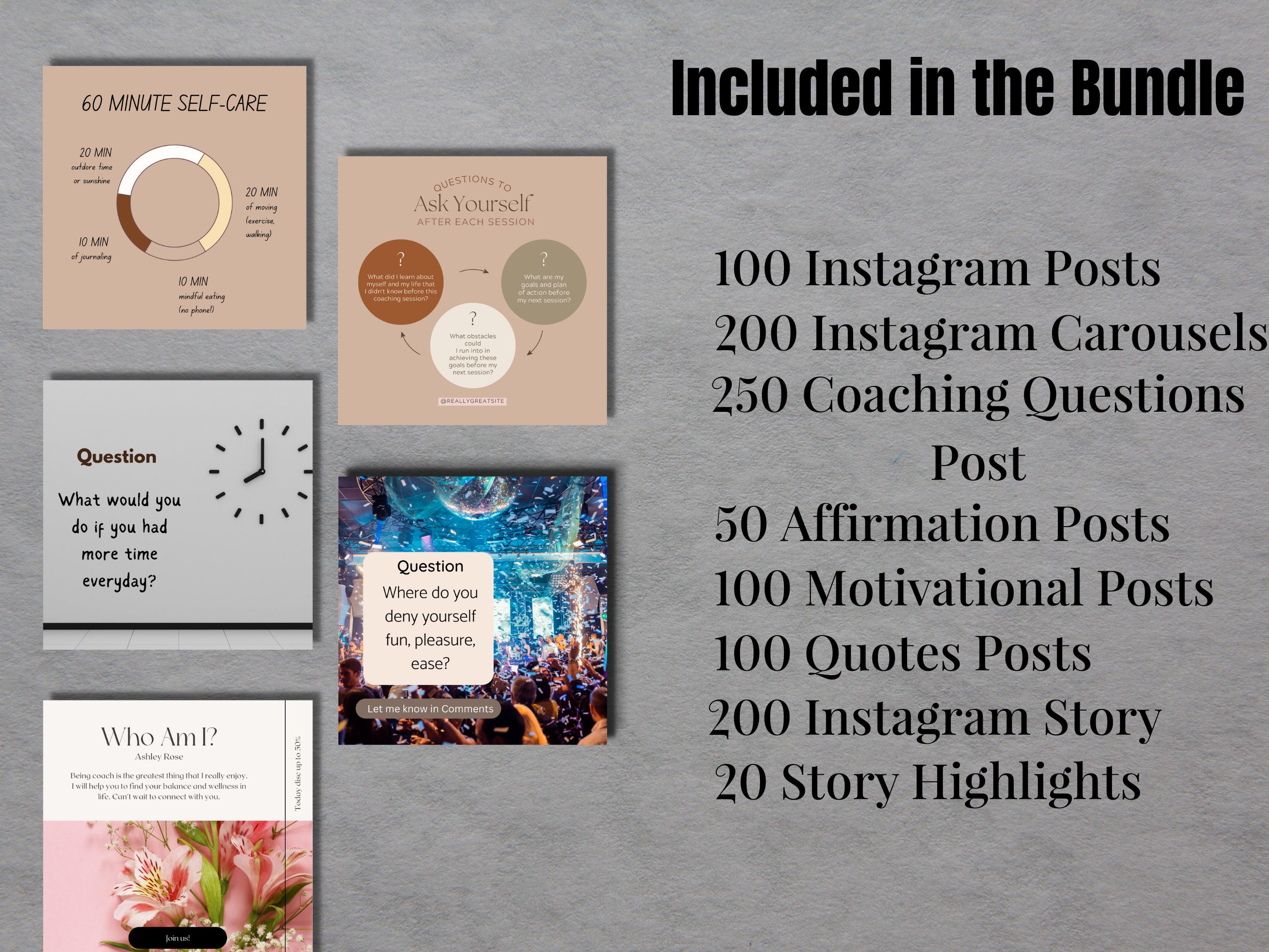 Coaching Instagram Templates, Canva Template, Coach Instagram Post ...