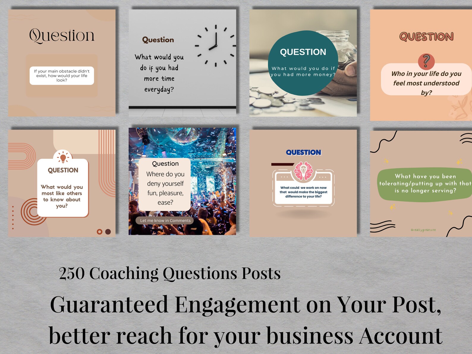 Coaching Instagram Templates, Canva Template, Coach Instagram Post ...