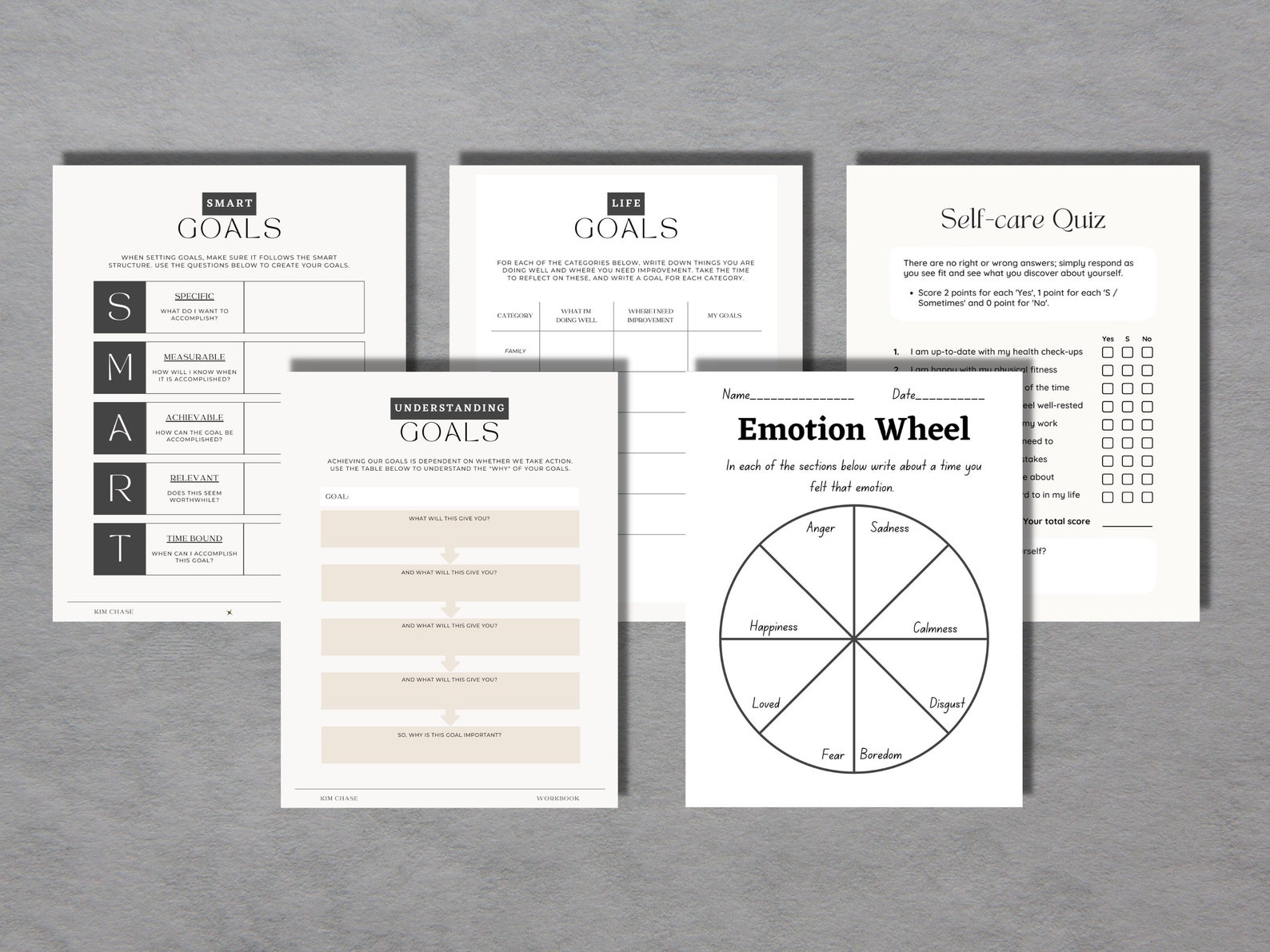 Coaching Worksheet Canva Templates Bundle Coaching Canva - Etsy