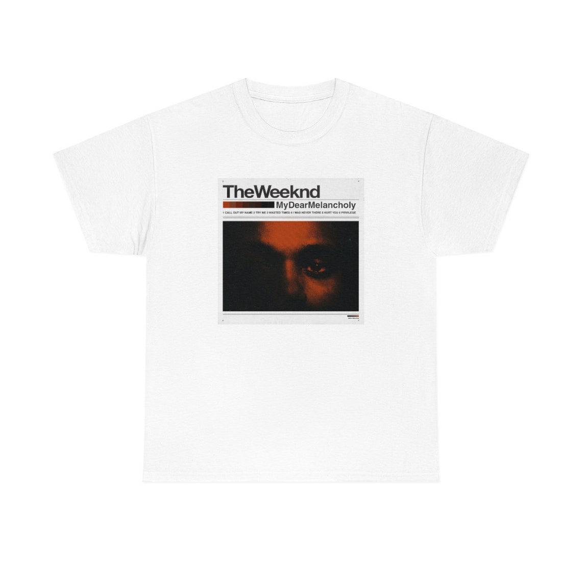 The Weeknd My Dear Melancholy Mixtape Style / Premium Unisex T-shirt - Etsy