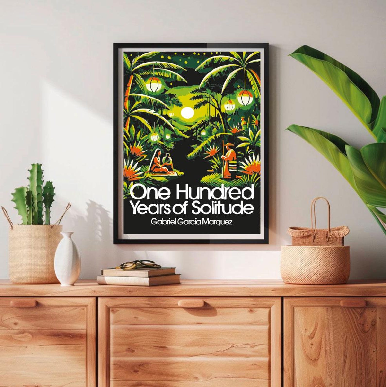 One Hundred Years of Solitude Poster: Gabriel García Márquez Magical ...