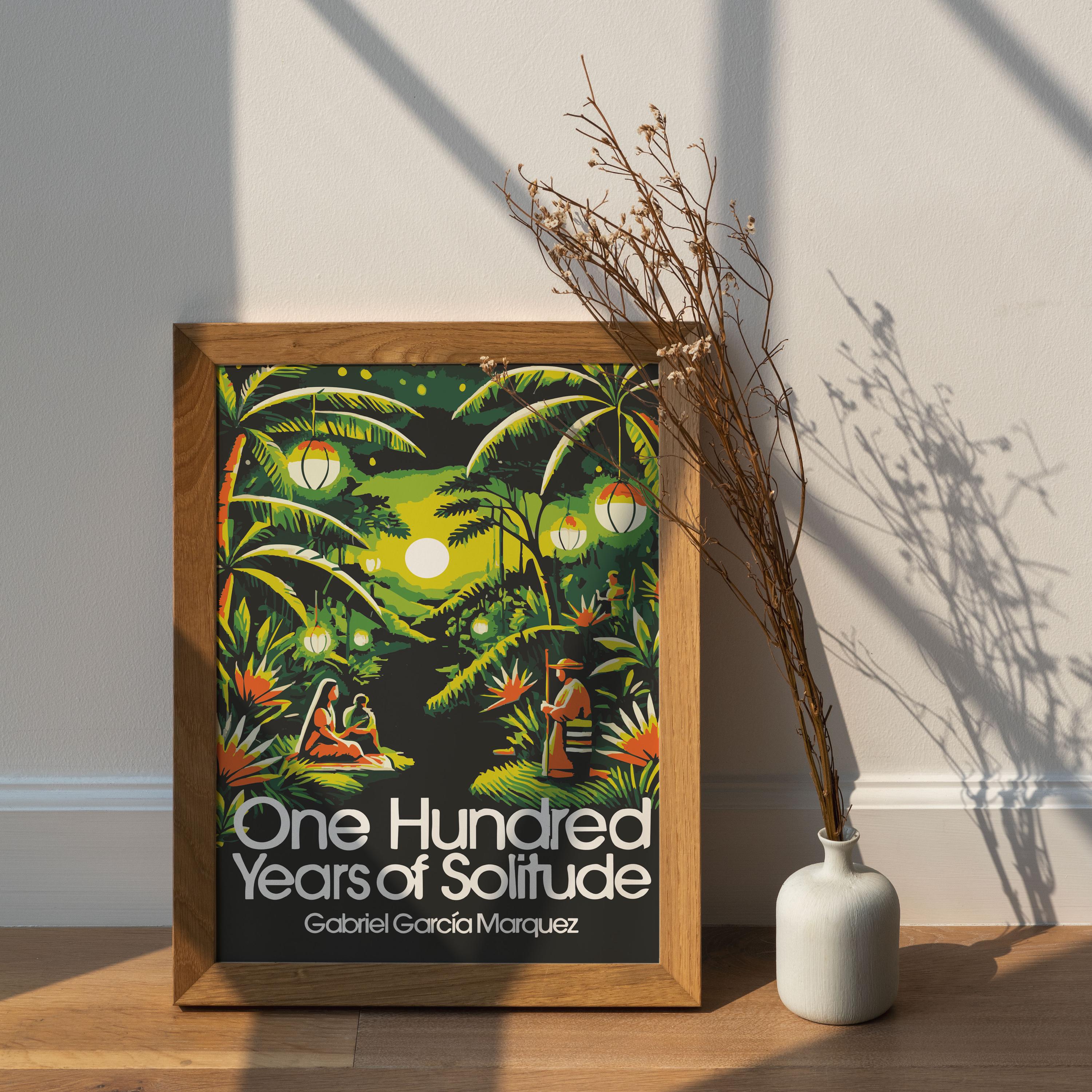 One Hundred Years of Solitude Poster: Gabriel García Márquez Magical ...