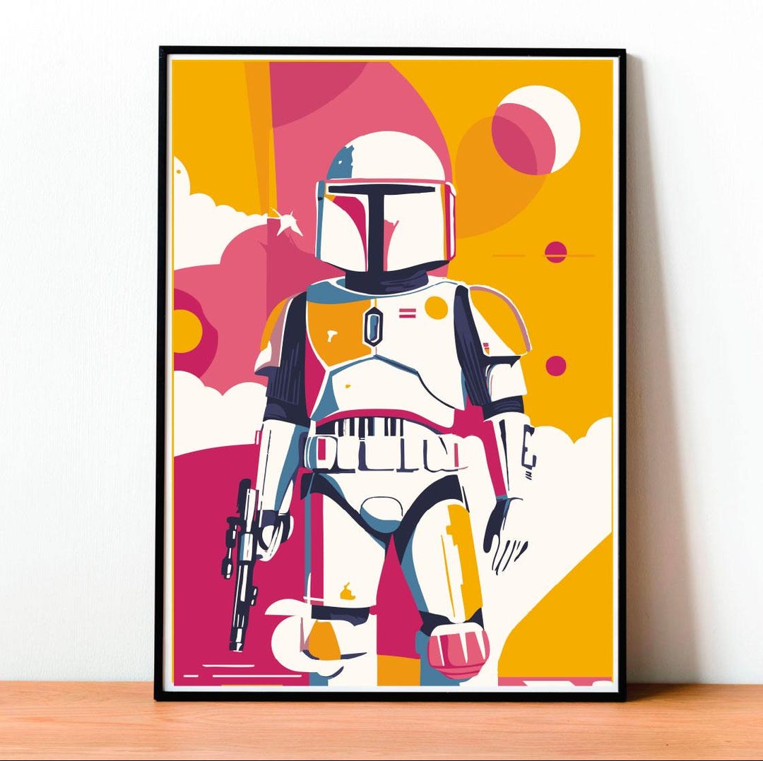 Stormtrooper Poster, Sci-fi Art, Galactic Empire, Wall Art, Sci-fi ...