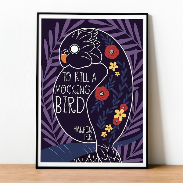 To Kill a Mockingbird Wall Art - Etsy