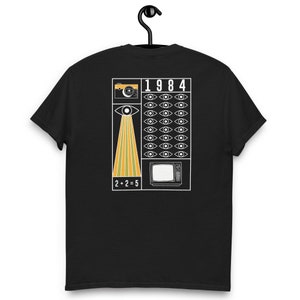 Unisex 1984 T-shirt, Minimal 1984, 1984 Orwell, Minimal Design, 1984 ...
