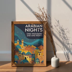 One Thousand and One Nights, Book, Poster, Arabian Nights, Folk Tales ...