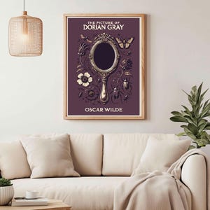 The Picture of Dorian Gray Poster, Oscar Wilde Wall Art, Gothic ...