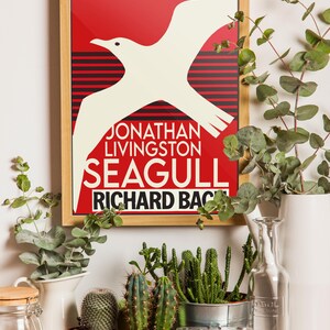 Jonathan Livingston Seagull Poster, Vintage Poster, Wall Art, Modern ...