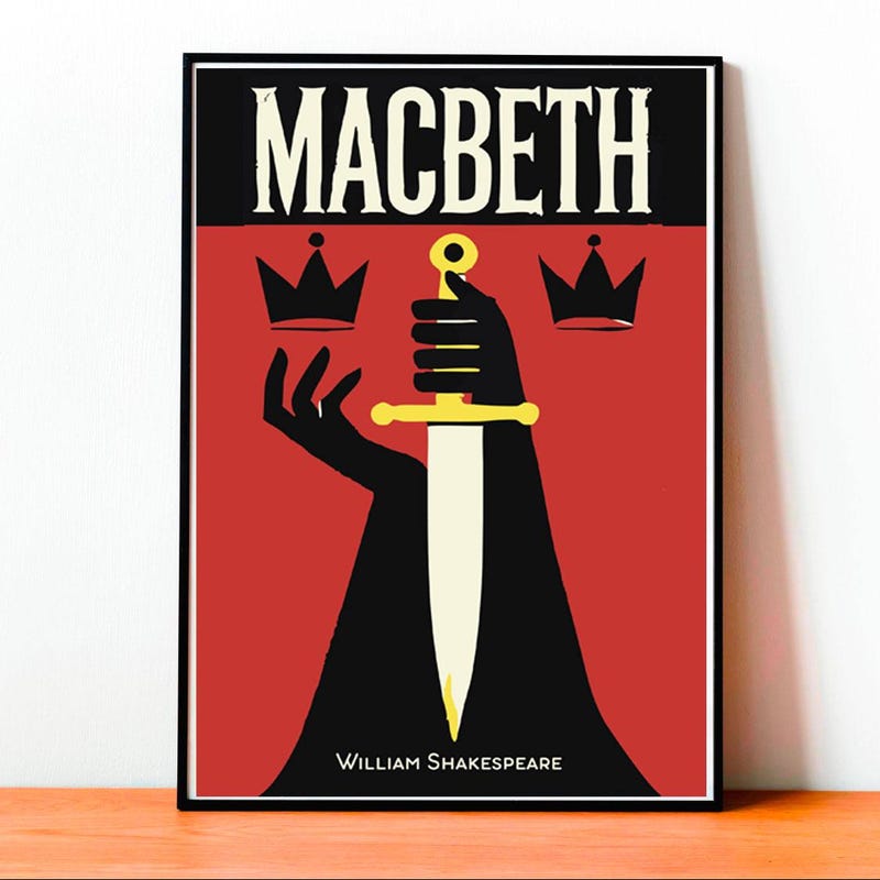 Macbeth Poster - Etsy