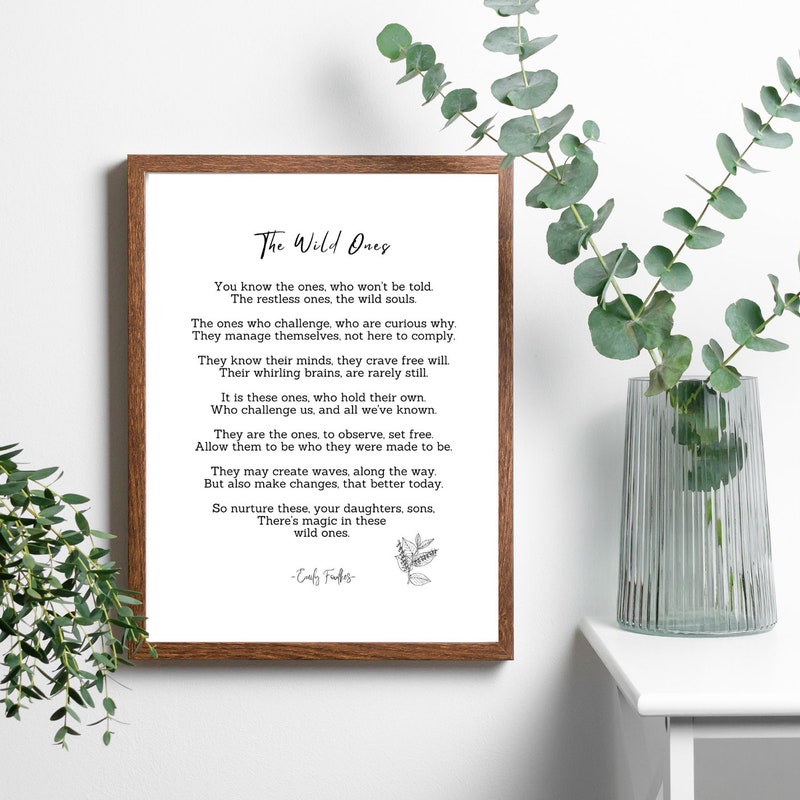 Poem Art - Etsy