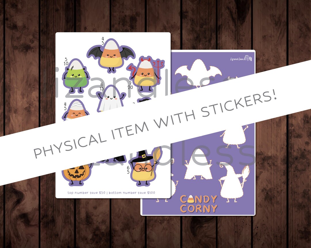 CANDY CORNY Halloween Ghost Savings Challenge | Halloween Savings ...