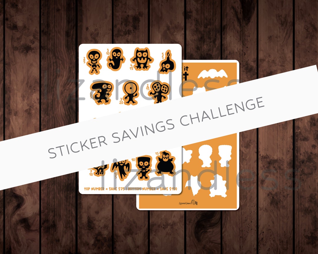 If You've Got It HAUNT IT! Savings Challenge | Sticker Savings ...