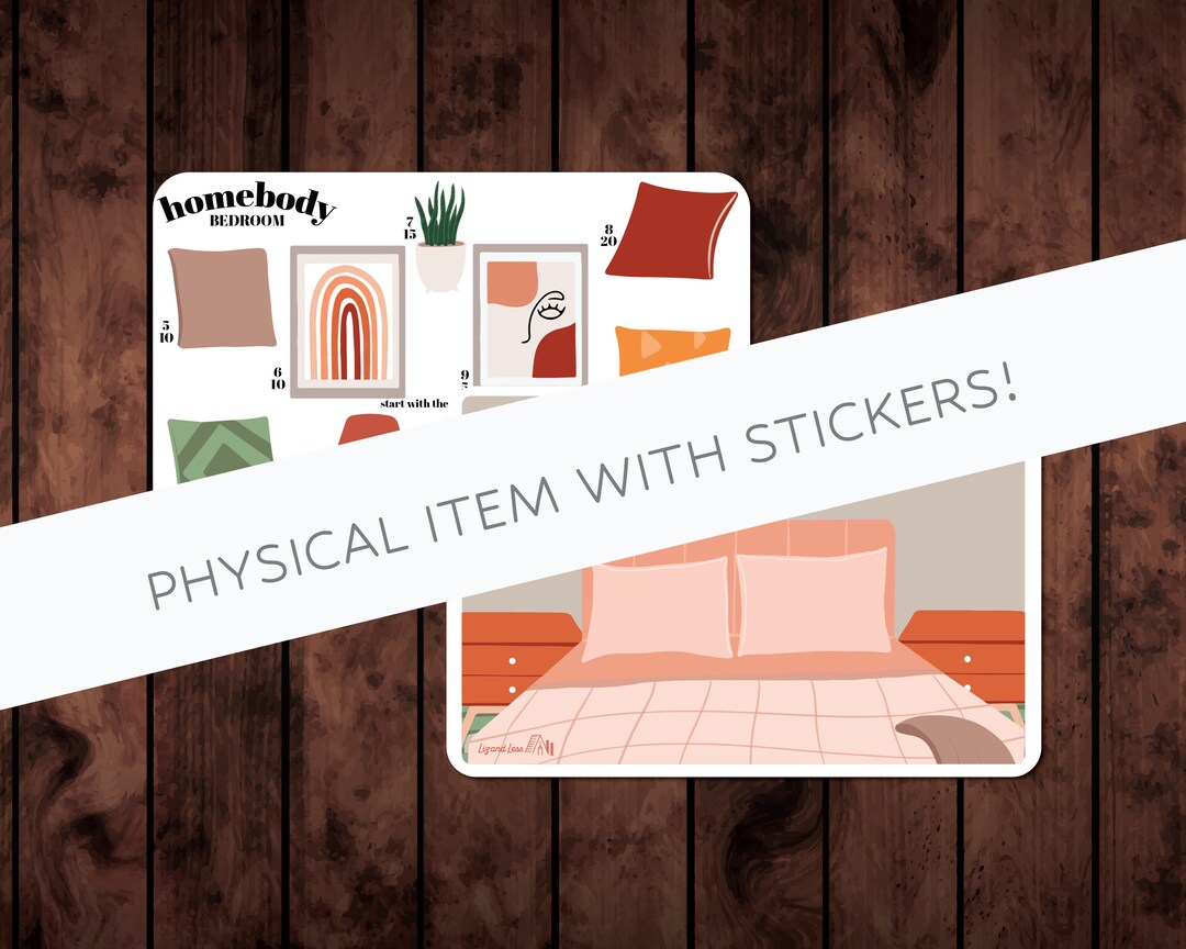 Homebody: Bedroom | Sticker Savings Challenge | Save With Stickers ...
