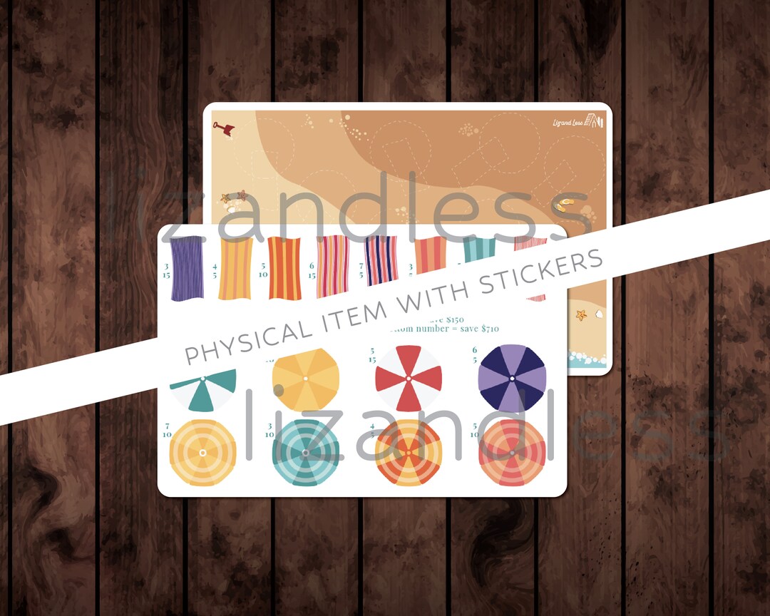 STAY SALTY Sticker Savings Challenge Save With Stickers Budget With ...