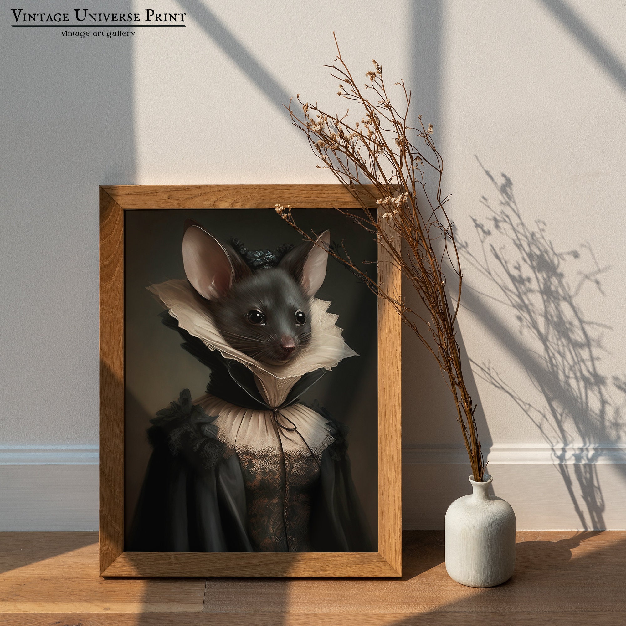 Gothic Rat Vintage Poster Moody Art Poster Print Victorian - Etsy