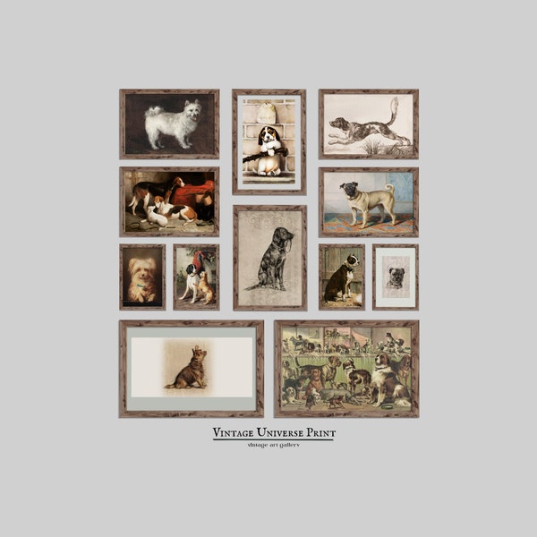 Antique Dog Prints - Etsy