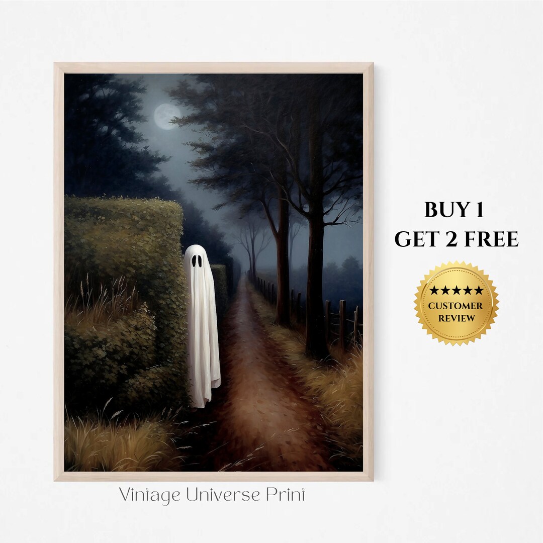 Ghost in the Highlands Digital Print Dark Romantic Ghost Ghost Download ...