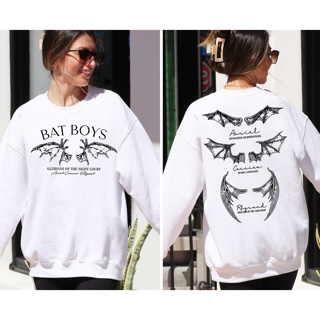 Acotar Bat Boys Sweatshirt, the Night Court Shirt, Illyrians of the ...