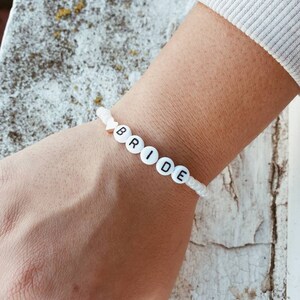 Team Bride Bracelet Set Bride and Bridesmaides Bracelet Bundle ...