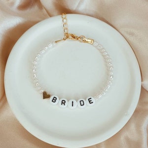 Team Bride Bracelet Set Bride and Bridesmaides Bracelet Bundle ...