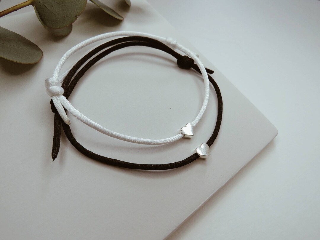 Matching Couple Bracelet Friendship Bracelet Simple Best Friend Gift ...