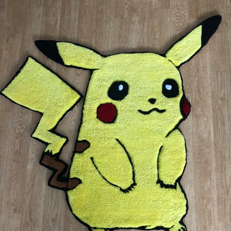Pikachu Rug - Etsy